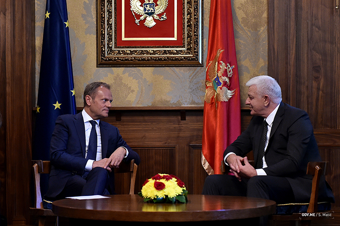 President Tusk visits Montenegro | EEAS