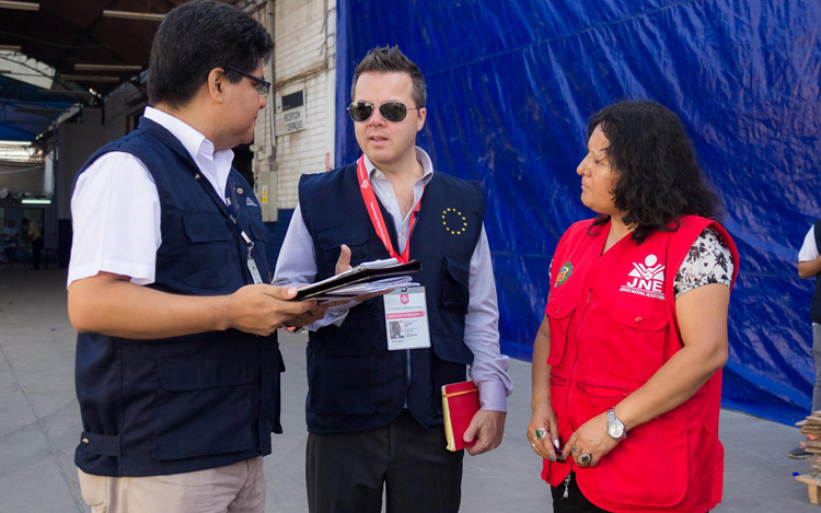 Misión de Observación Electoral de la Unión Europea estuvo presente en ...