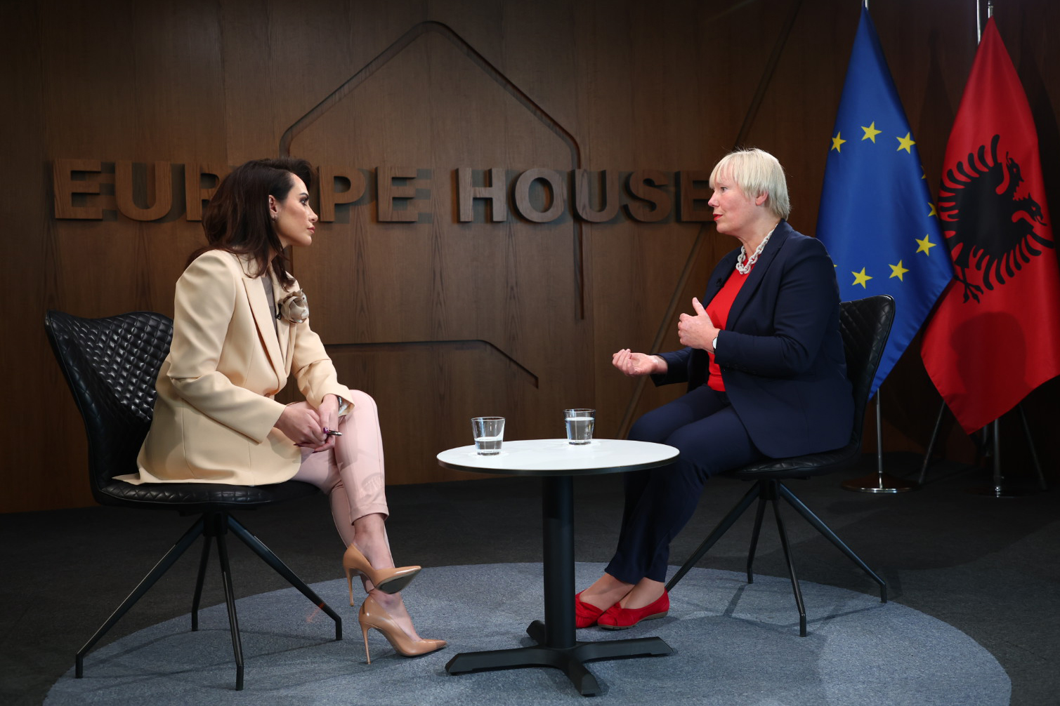 Transcript of interview of EU Ambassador Christiane Hohmann with Grida ...