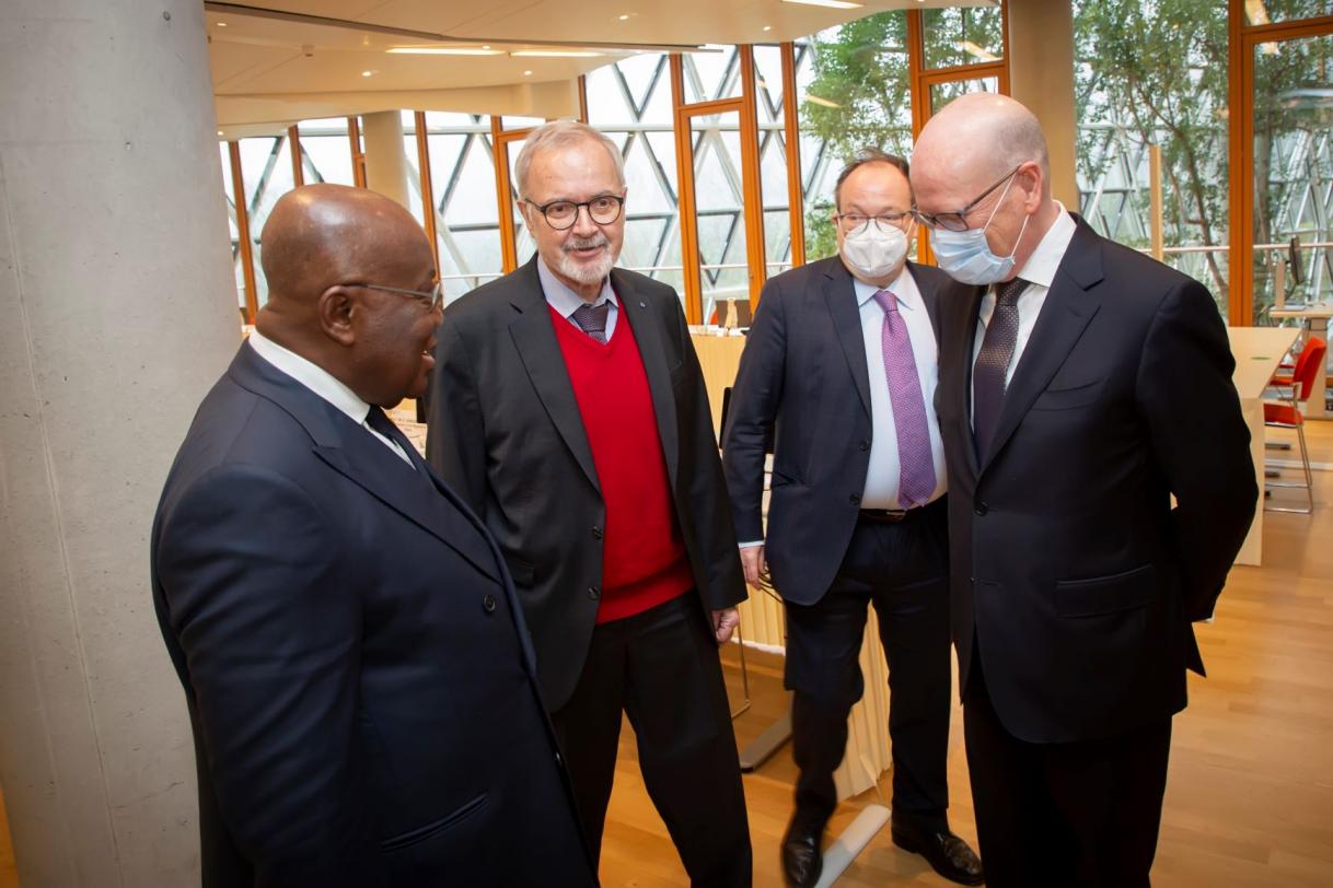 Ghana's President Akufo-Addo visits EIB Headquarters | EEAS