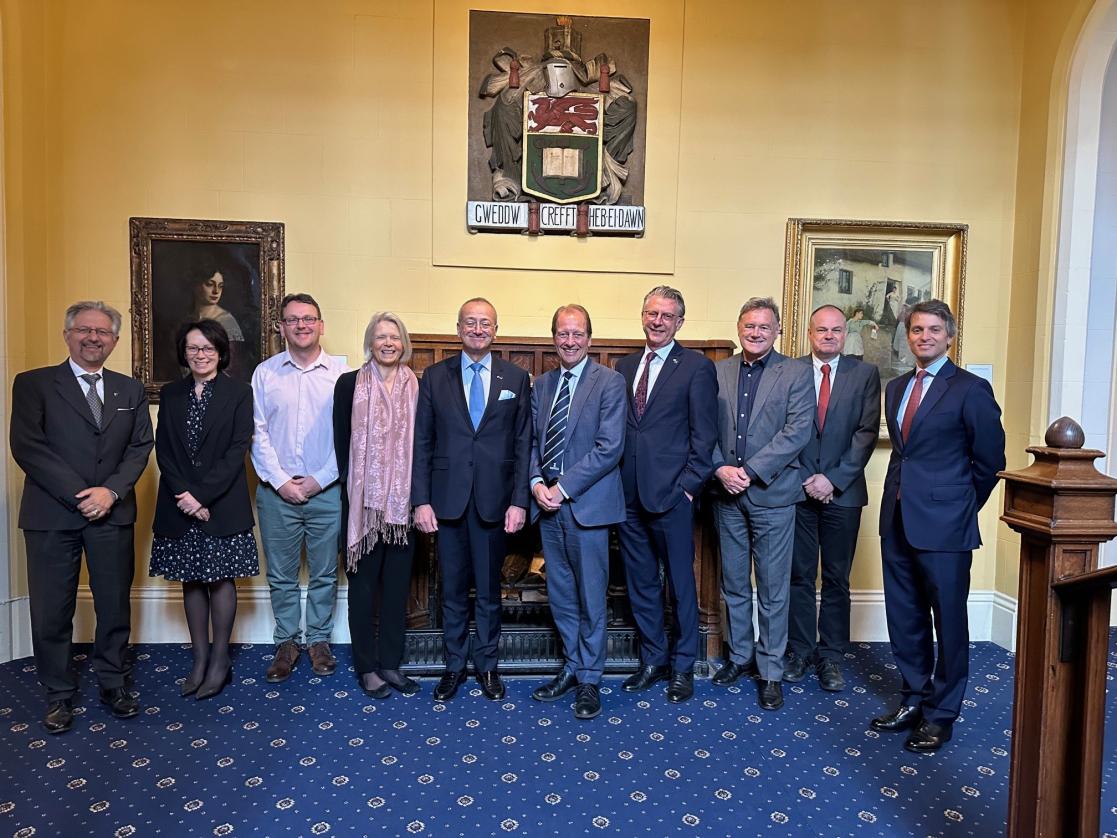 EU Ambassador Pedro Serrano visit to Wales | EEAS