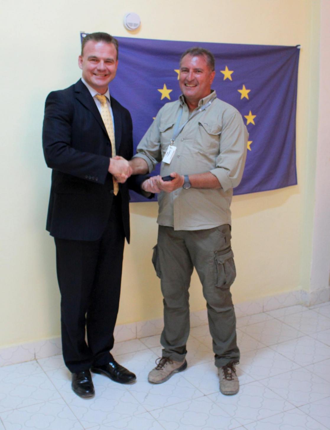 EU External Action Service CivOpsCdr awards EUCAP Somalia staff with Service Medal | EEAS Website