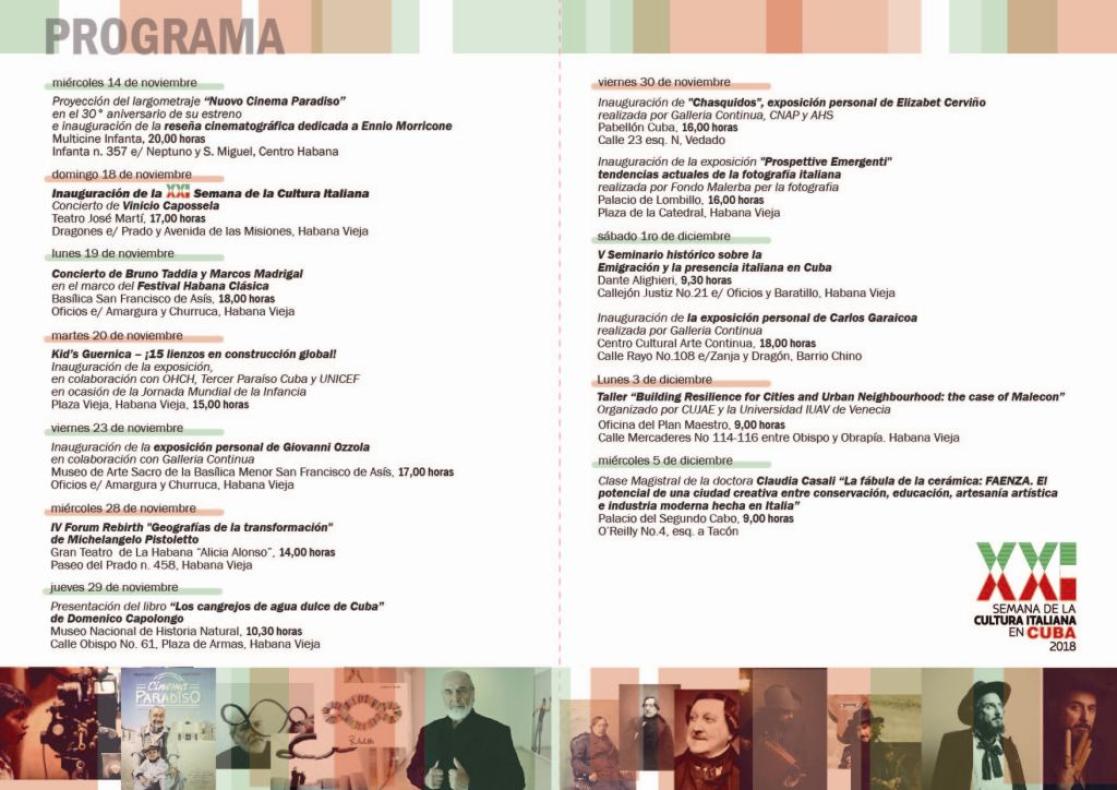 XXI Semana de la Cultura Italiana en Cuba | EEAS