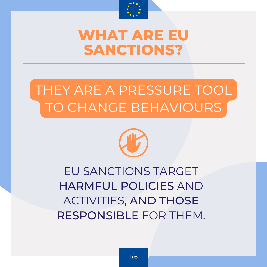EU sanctions explained | EEAS EU sanctions explained | EEAS
