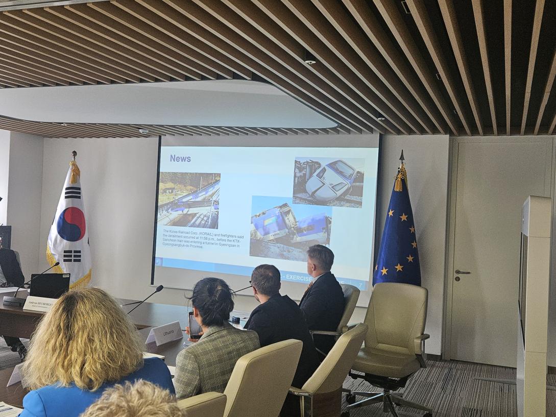 Consular crisis exercise at the Seoul Delegation | EEAS