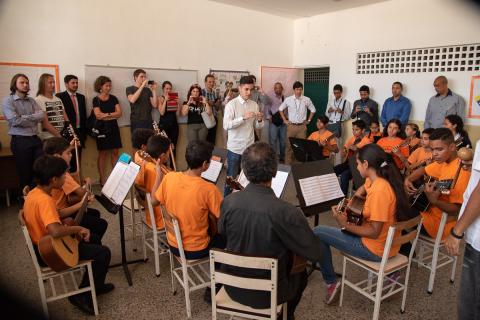 Integrantes del Festival Europeo de Solistas visitaron el Núcleo 23 de ...